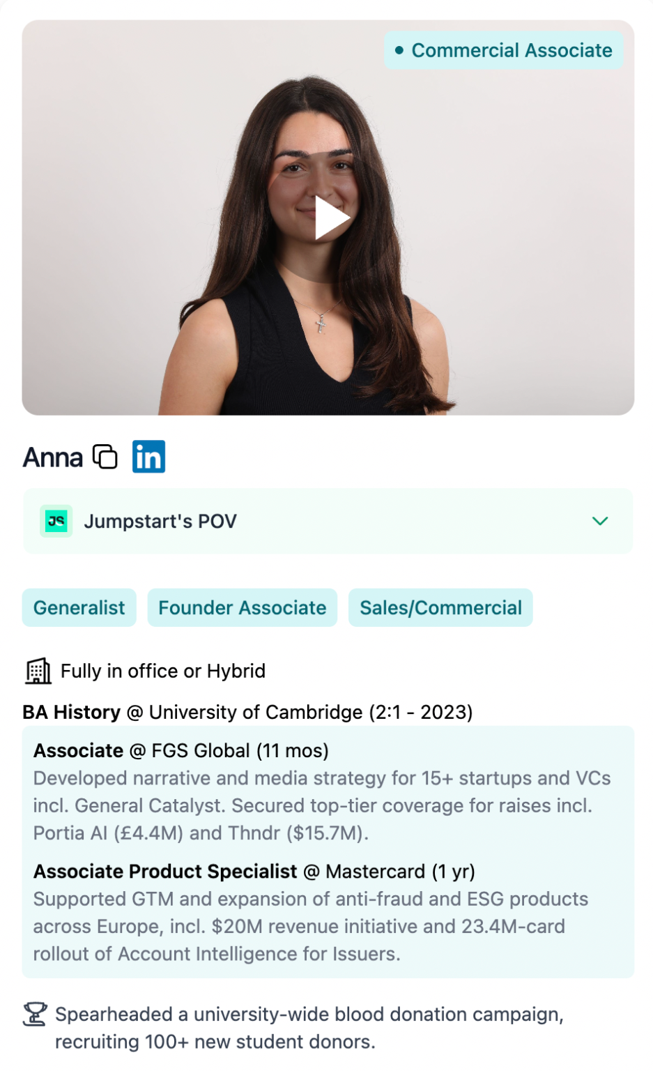 Jumpstart - The Startup Recruitment Platform - Jumpstart